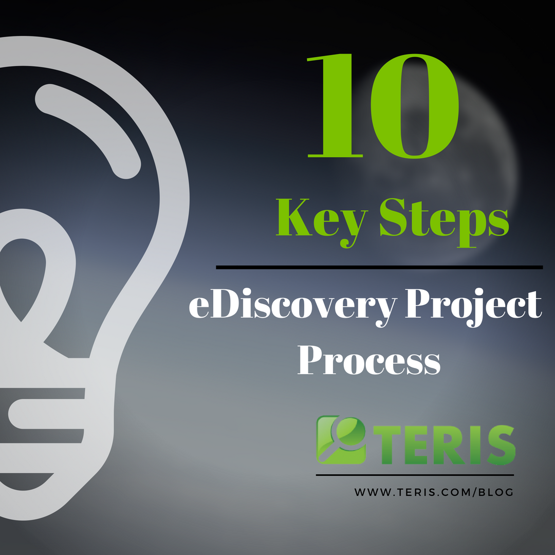 TERIS eDiscovery Project Process: The 10 Key Steps | TERIS